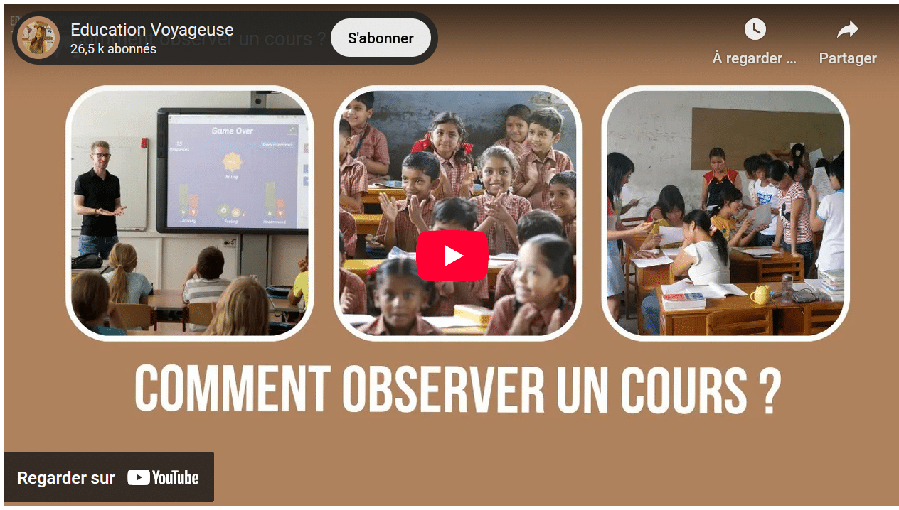 Comment observer un cours de FLE